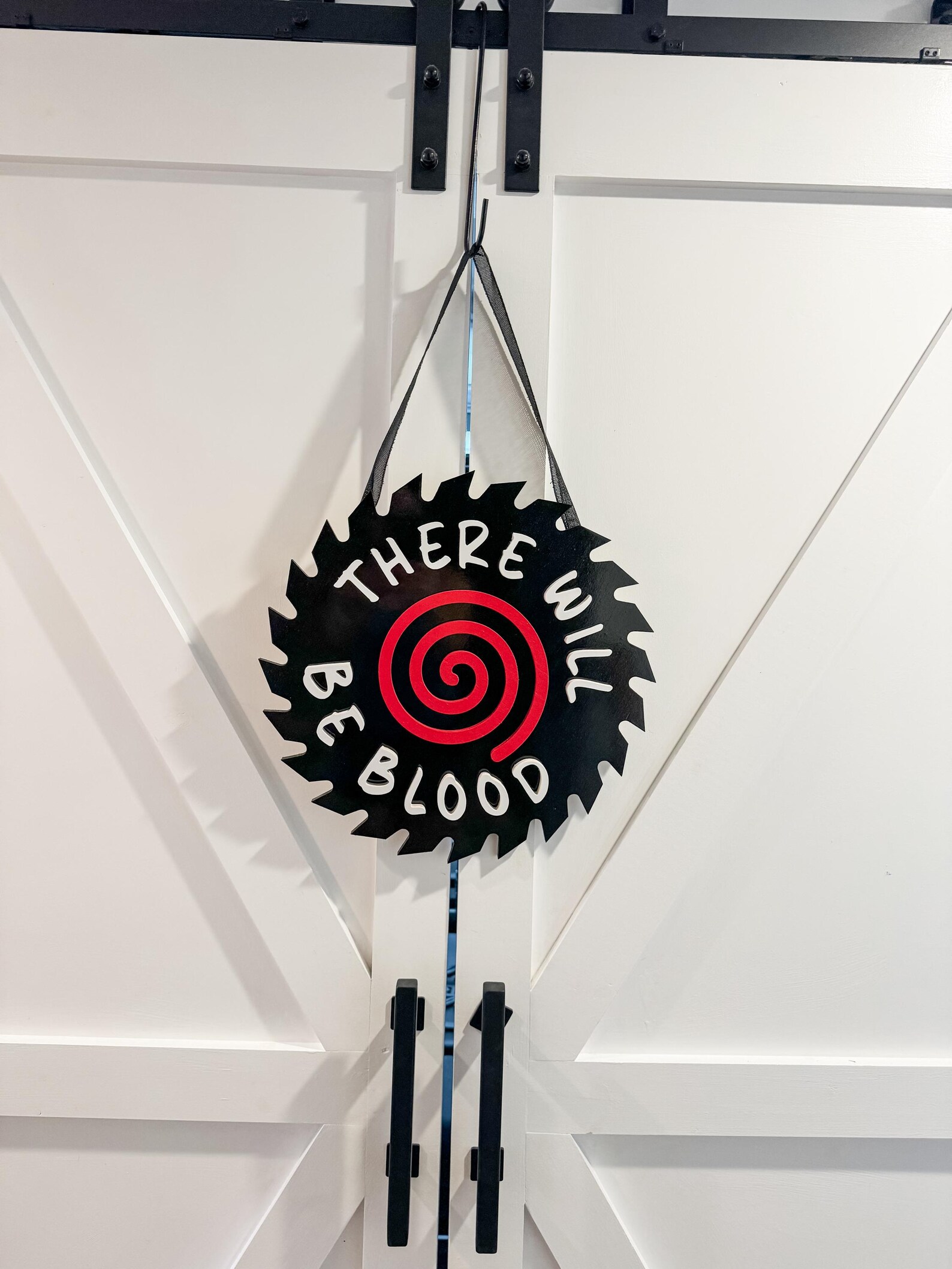 Horror Movie Door Hanger - Saw Inspired Wall Art - Horror Fan Gift - Etsy