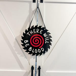Horror Movie Door Hanger - Saw Inspired Wall Art - Horror Fan Gift - Etsy