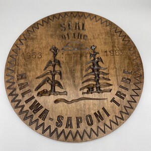 Haliwa-saponi Tribal Seal Wall Art Native American Art Gift - Etsy