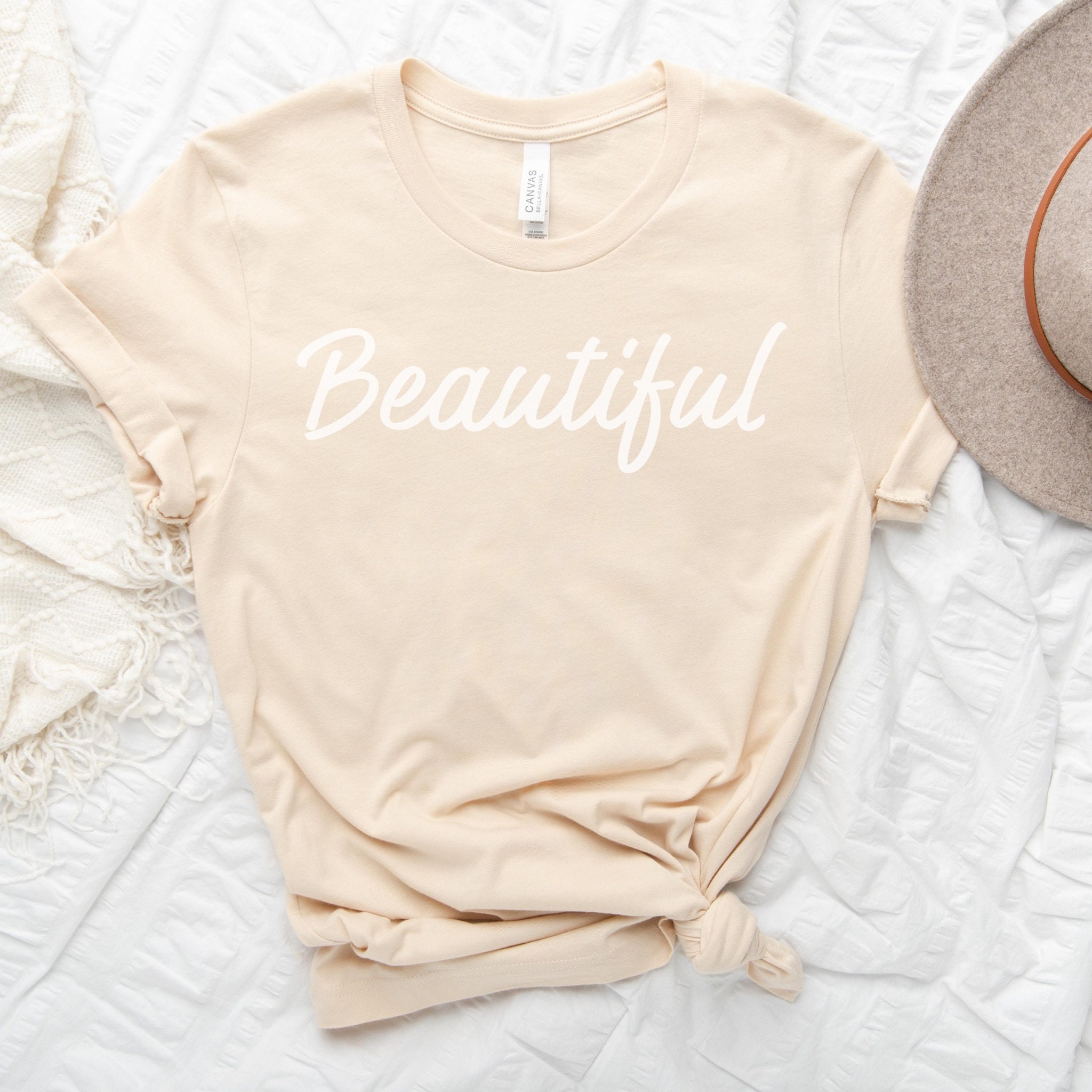 Womens Beautiful T-Shirt Beautiful Tshirt Beautiful Tee | Etsy