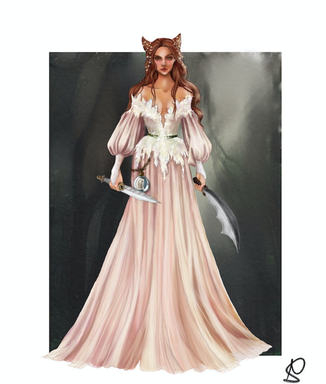 A Mortal Queen - Etsy