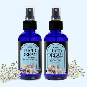 Lucid Dream Pillow Spray | Lavender, Rosemary & Blue Lotus Pillow ...