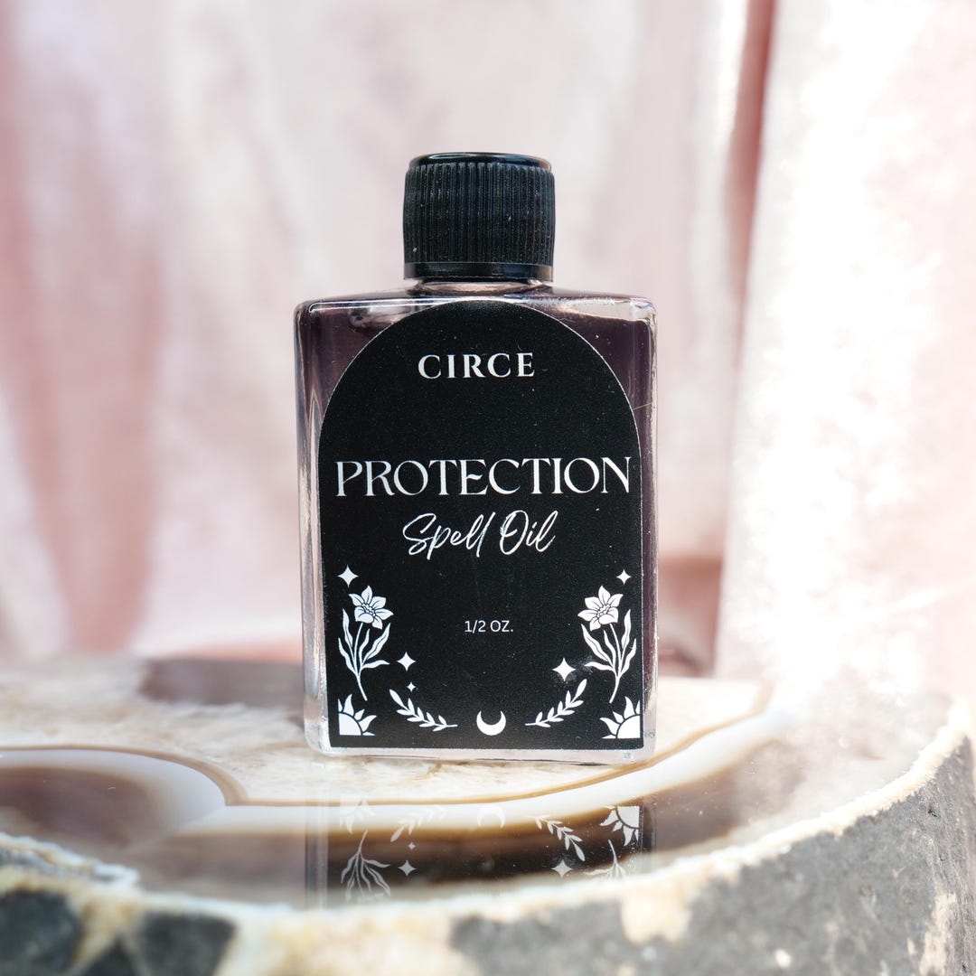 Protection Spell Oil 1/2 Oz Protection Oil Conjure Oil Advanced Magic ...