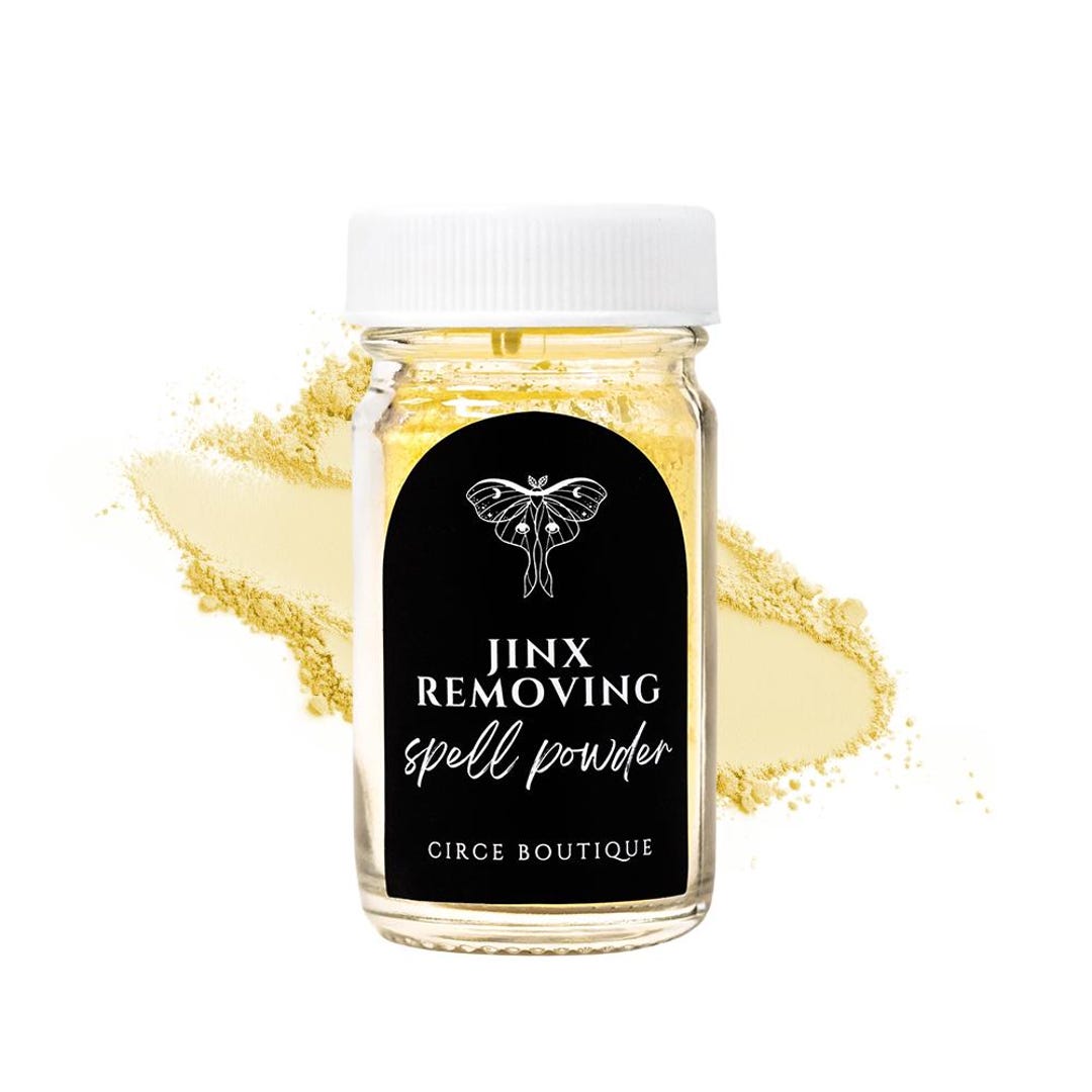 Jinx Removing Spell Powder 1.25 Oz Remove Negativity Spell Powder Get ...