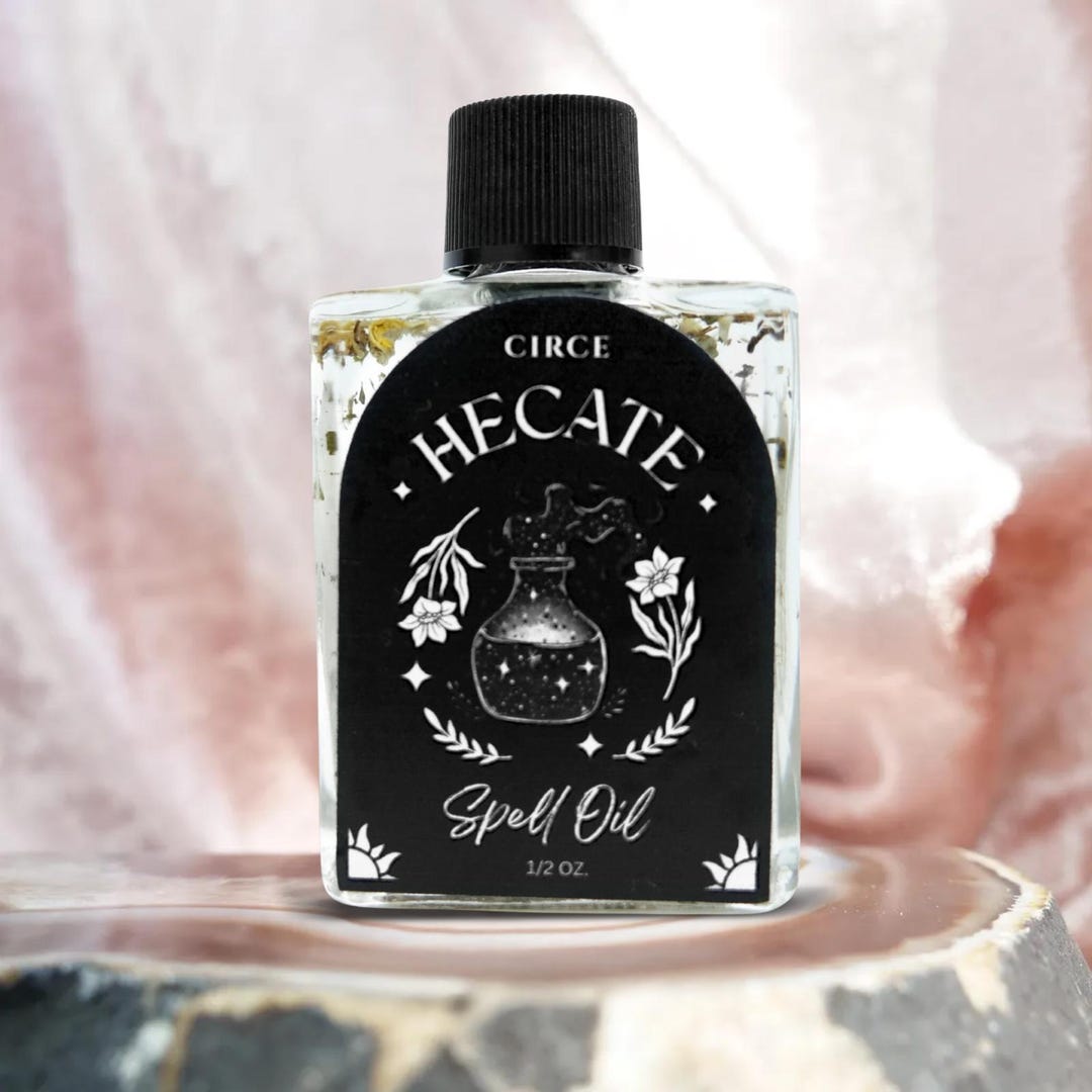 Hecate Spell Oil: Wisdom, Protection & Shadow Work (1/2oz) - Etsy