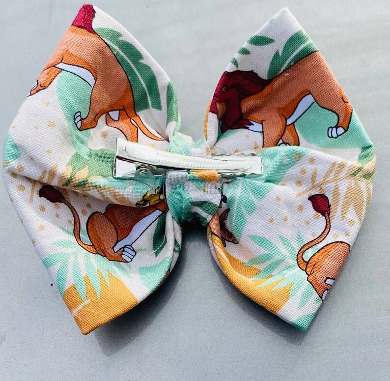 Lion King Hair Bow - Etsy