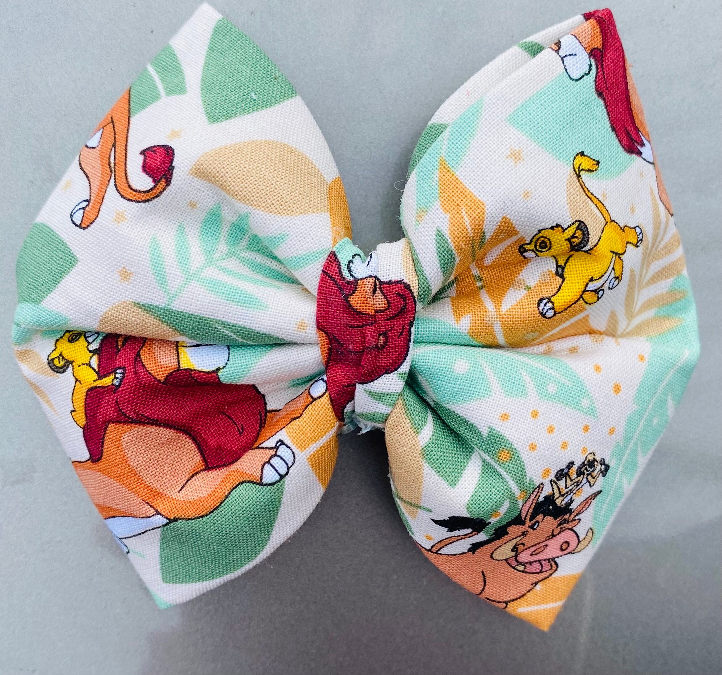 Lion King Hair Bow - Etsy