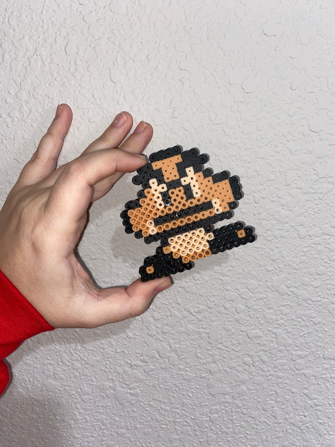 Mario Goomba Perler Bead Art - Etsy