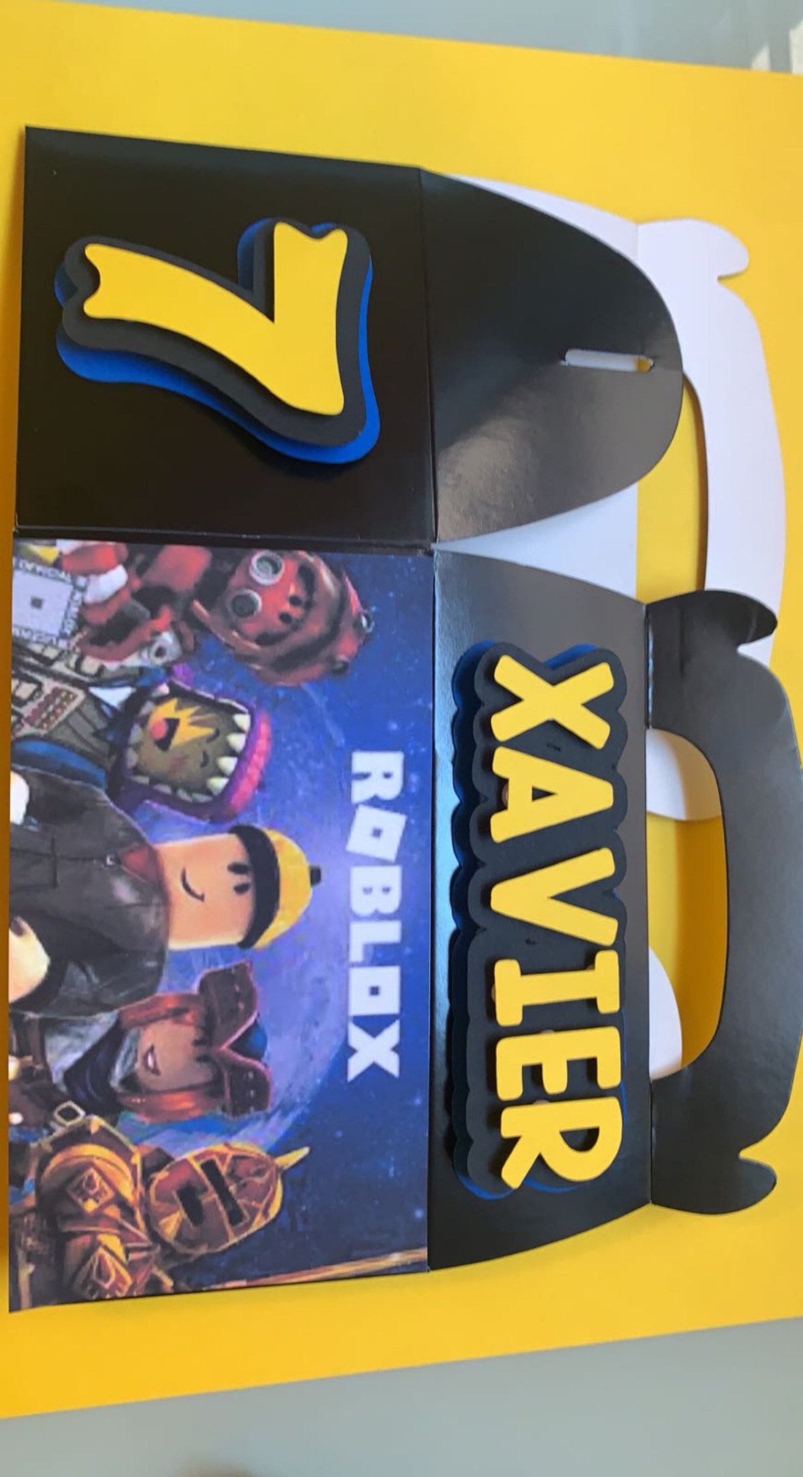 Roblox Party Favor Boxes - Roblox Gable Boxes - Birthday Party Favors ...