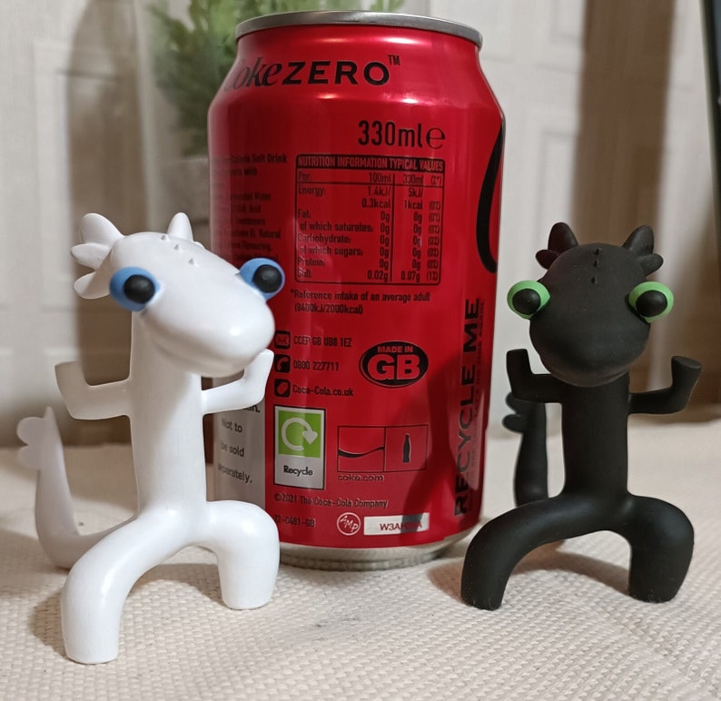 Dancing Toothless Figure Figurine Sculpture 3dprinted Dragon for Gift ...