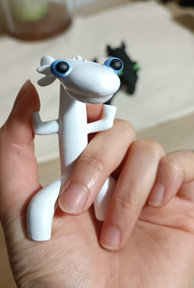 Dancing Toothless Figure Figurine Sculpture 3dprinted Dragon for Gift ...