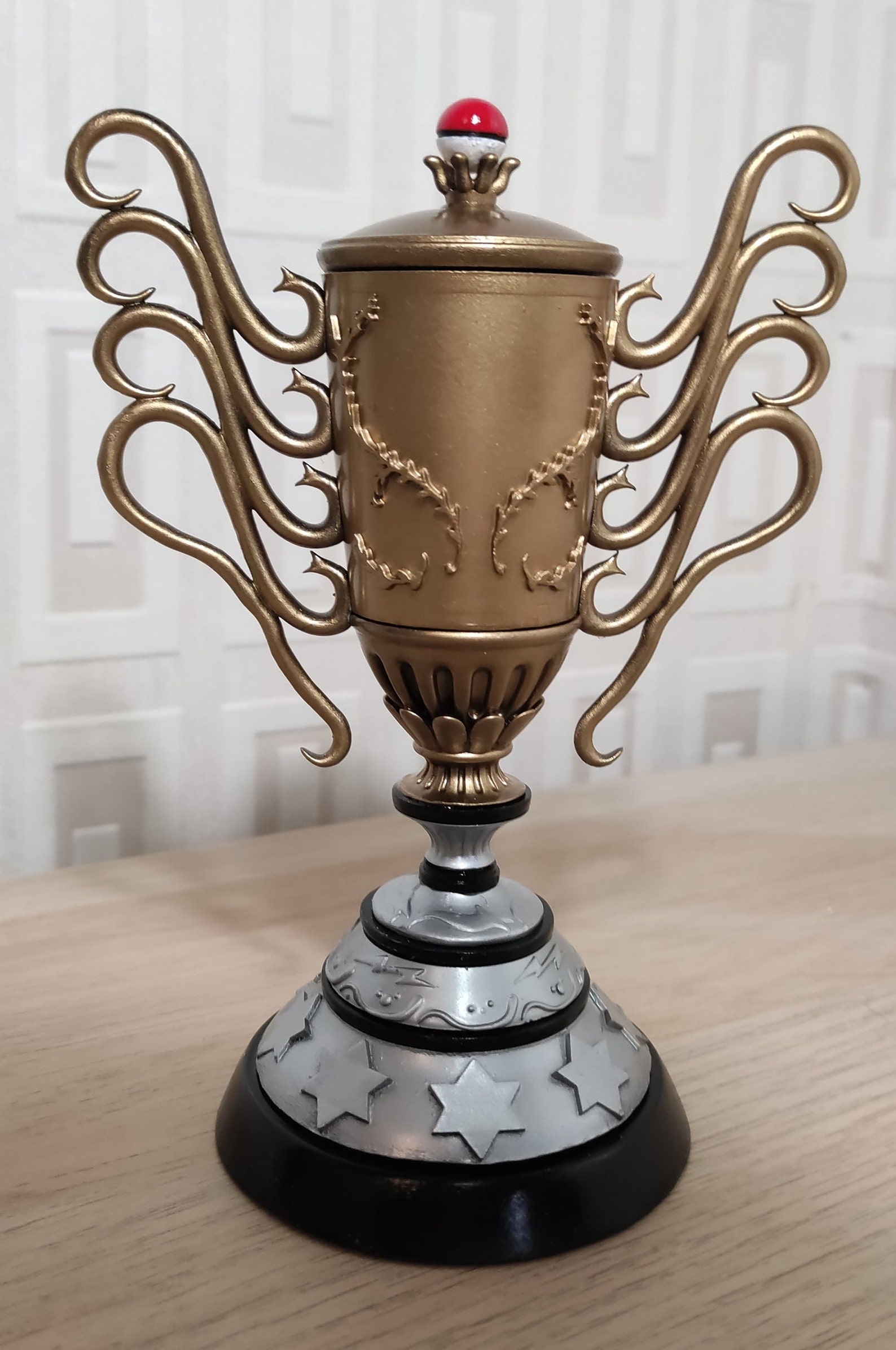 Pokemon Anime Wcs Trophy 3d Printed Figure Figurine for Gift Decoration ...