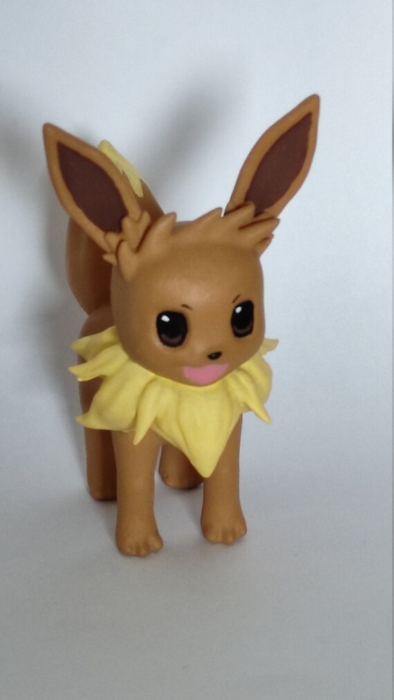 Cute Pokemon Eevee Figure Figurine for Gift 3dprinted - Etsy