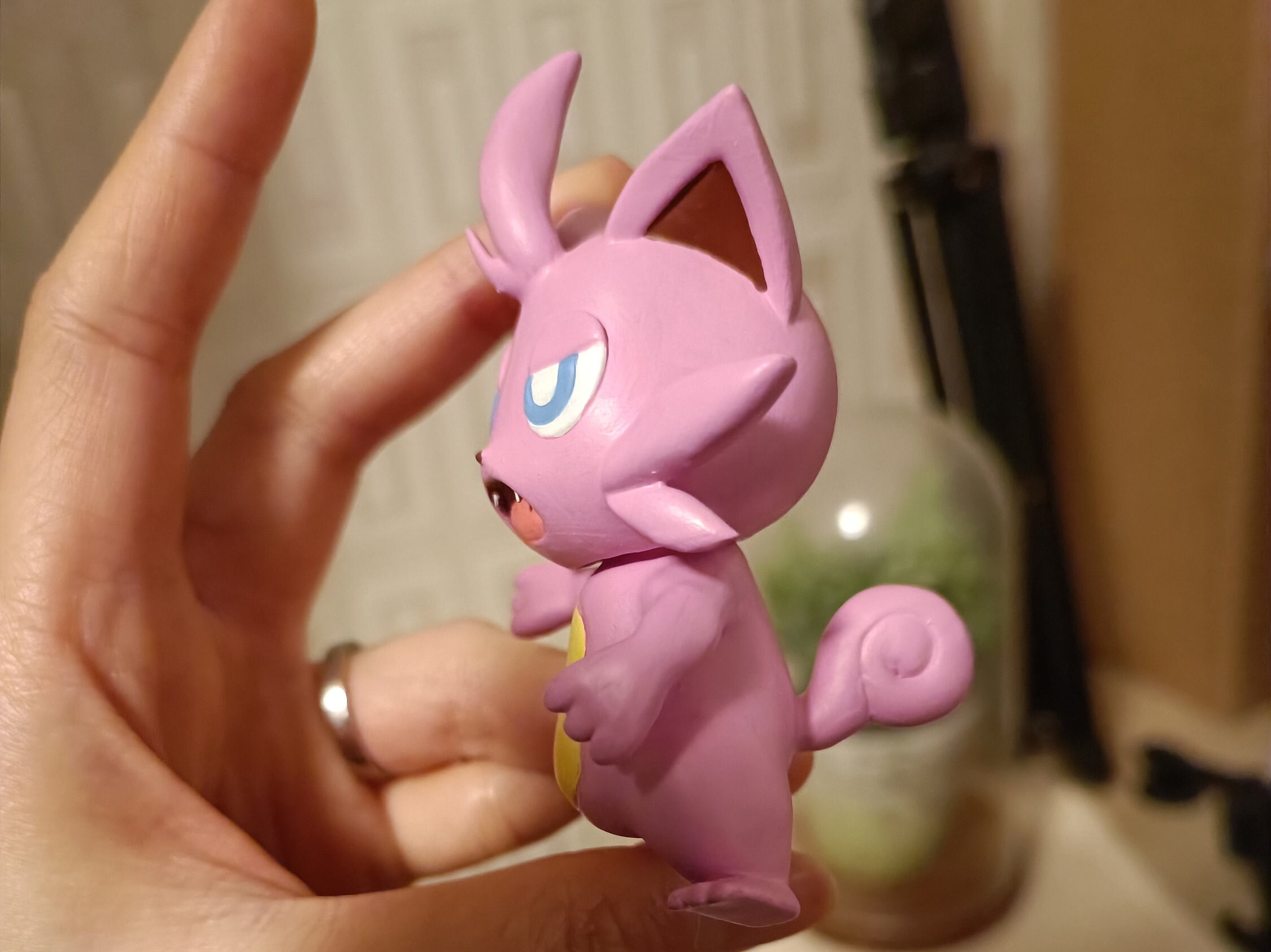 Cattiva Palworld Figure Figurine Sculpture 3dprinted Cat for Gift ...