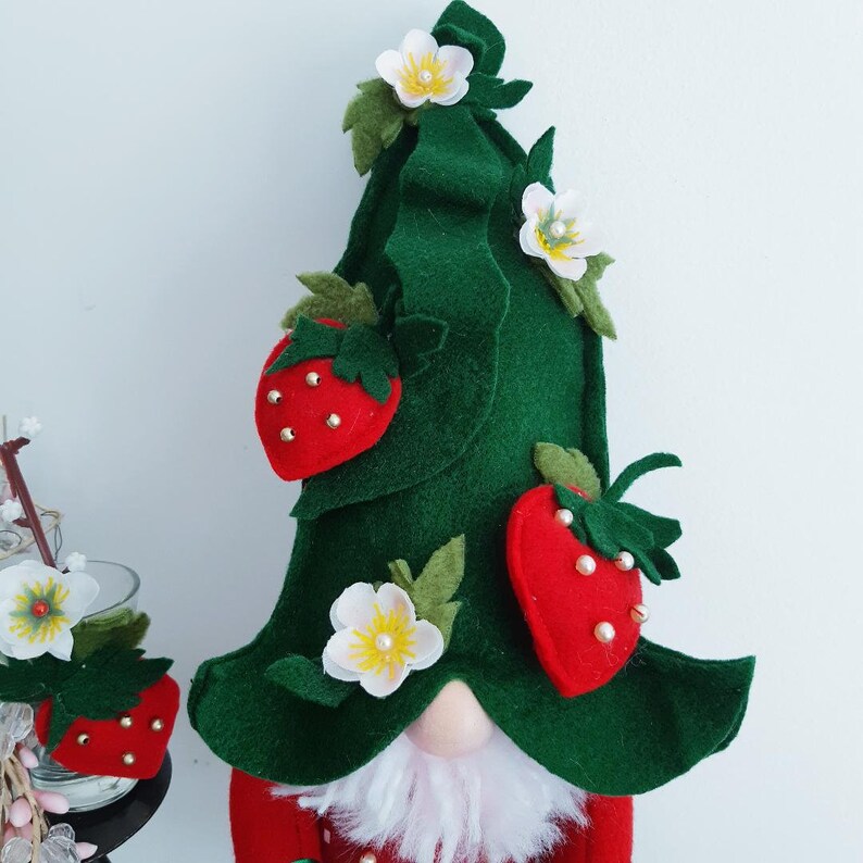 Spring Gnomes Strawberry - Etsy