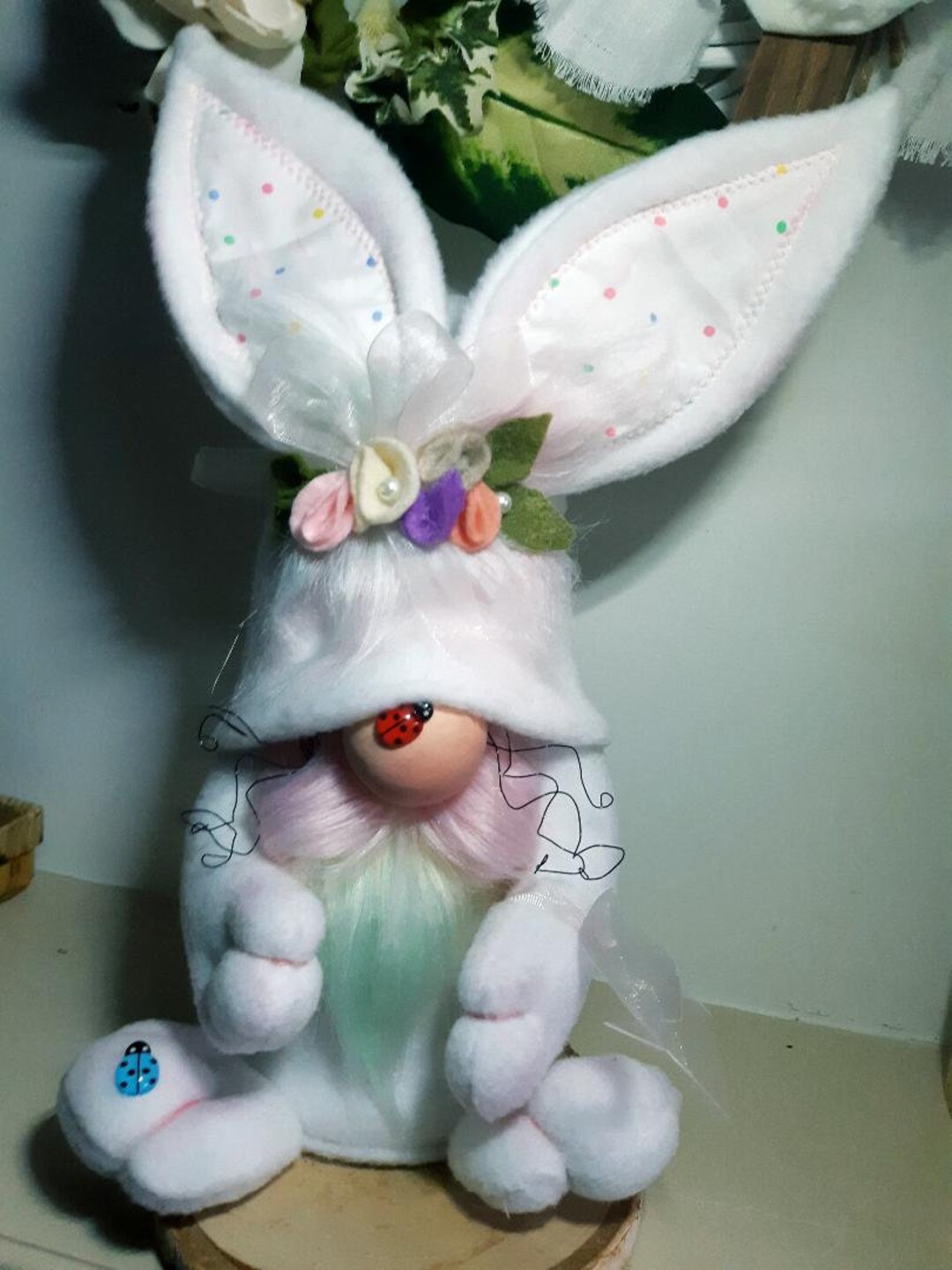 Easter Gnome, Spring Gnome, Easter Bunny Decoration Standing Bunny ...