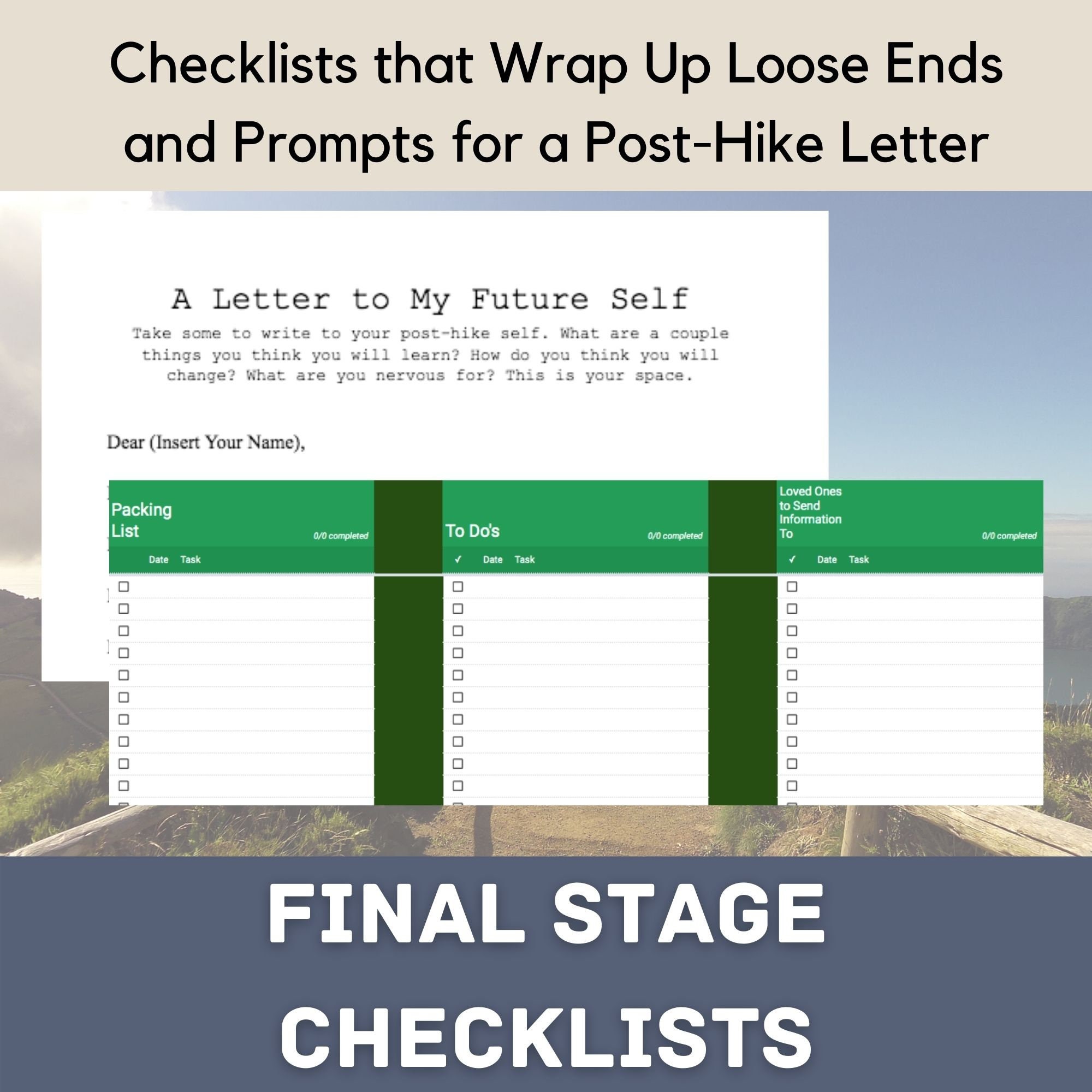 Ultimate Hike Planner Bundle: Preparation Timeline, Research Guides ...