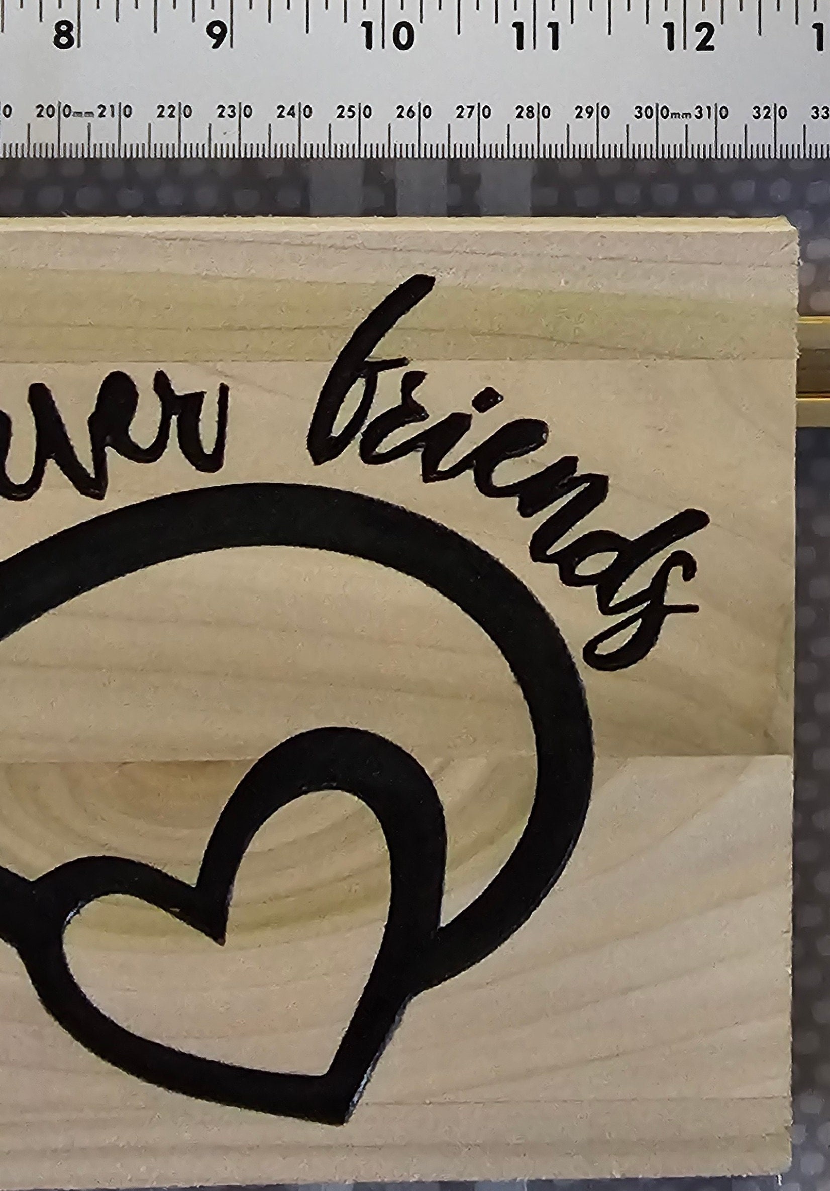 Real Wood Sign - FOREVER FRIENDS - Carving, Home or Office Décor Relax ...