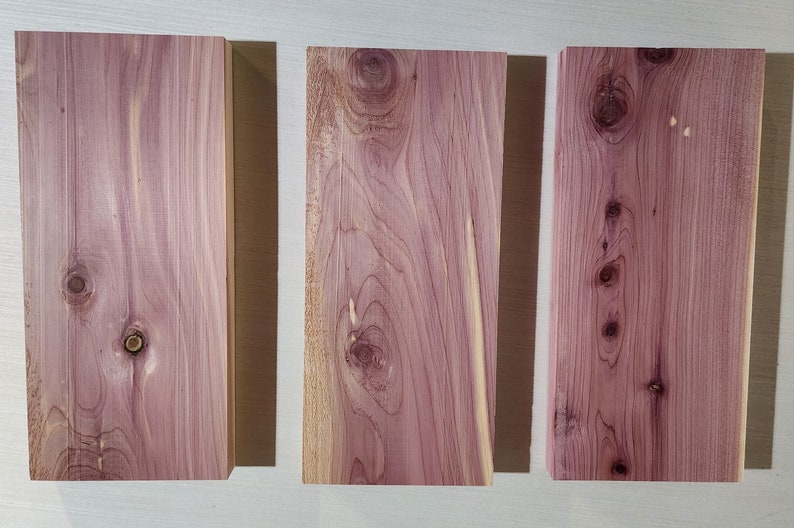 1 Piece -aromatic Red Cedar Planks, Boards, Blank Supplies and Ready to ...