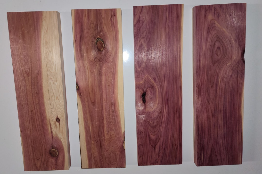 Aromatic Red Cedar Planks, Boards, Blank Supplies, Ready to Craft Glow ...
