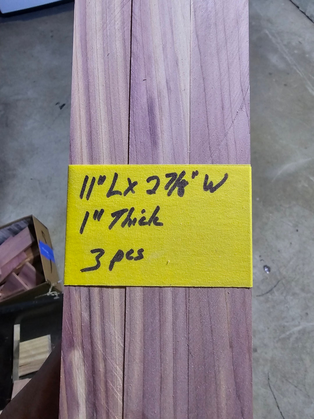 3 Piece - Aromatic Red Cedar Planks, Boards, Blank Supplies and Ready ...