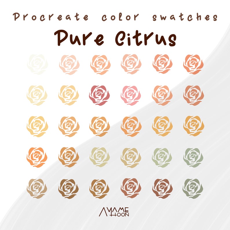 Procreate Color Palette Procreate Color Swatches Procreate - Etsy