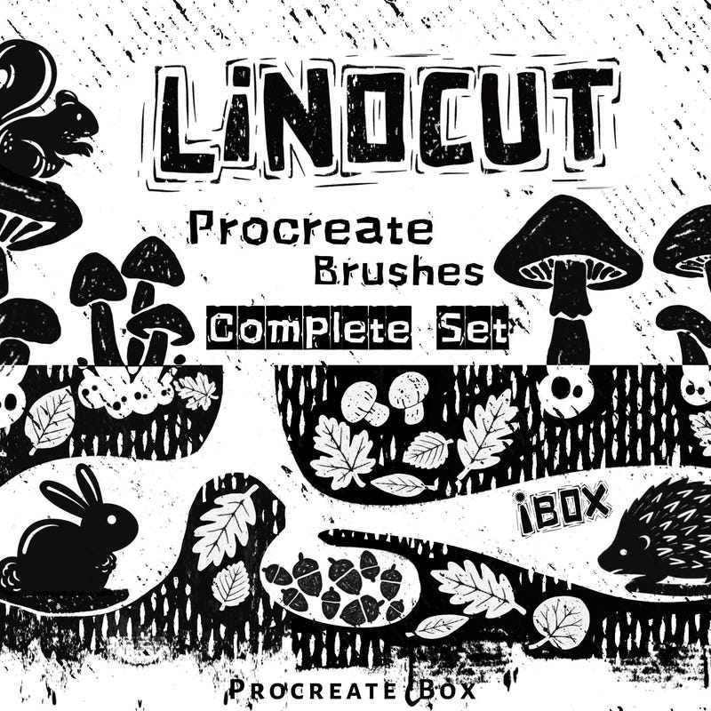 Lino Cut Ink Prints - Etsy
