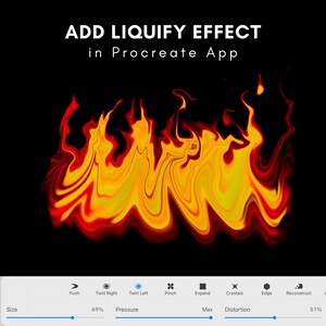 Procreate Brushes 9 Fire Brushes | Burn Brushes | Neon Brushes ...