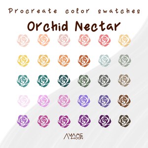 Procreate Color Palette | Procreate Color Swatches | Procreate Color ...