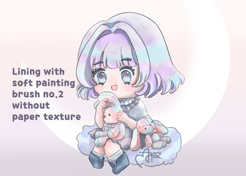 Procreate Brushes 23 Fluffy Ibox Procreate Soft Brush - Etsy