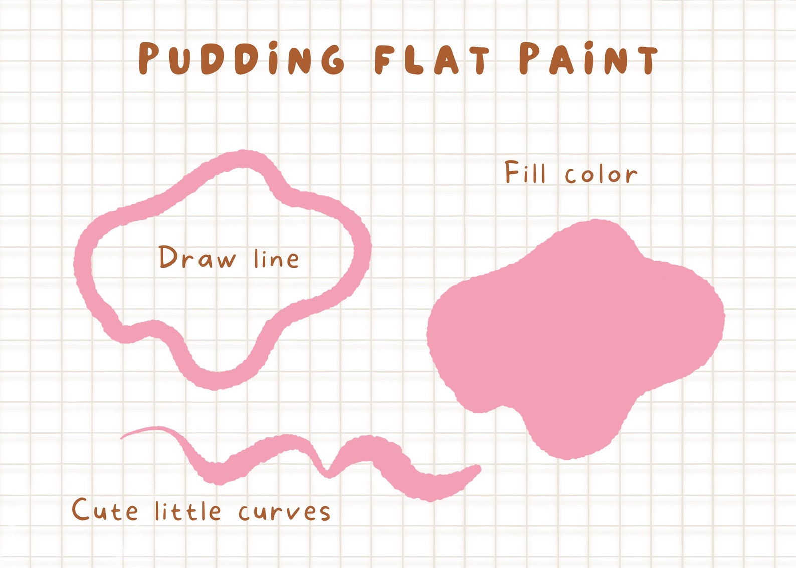 16 Pudding Procreate Brushes Procreate Texture Brushes - Etsy