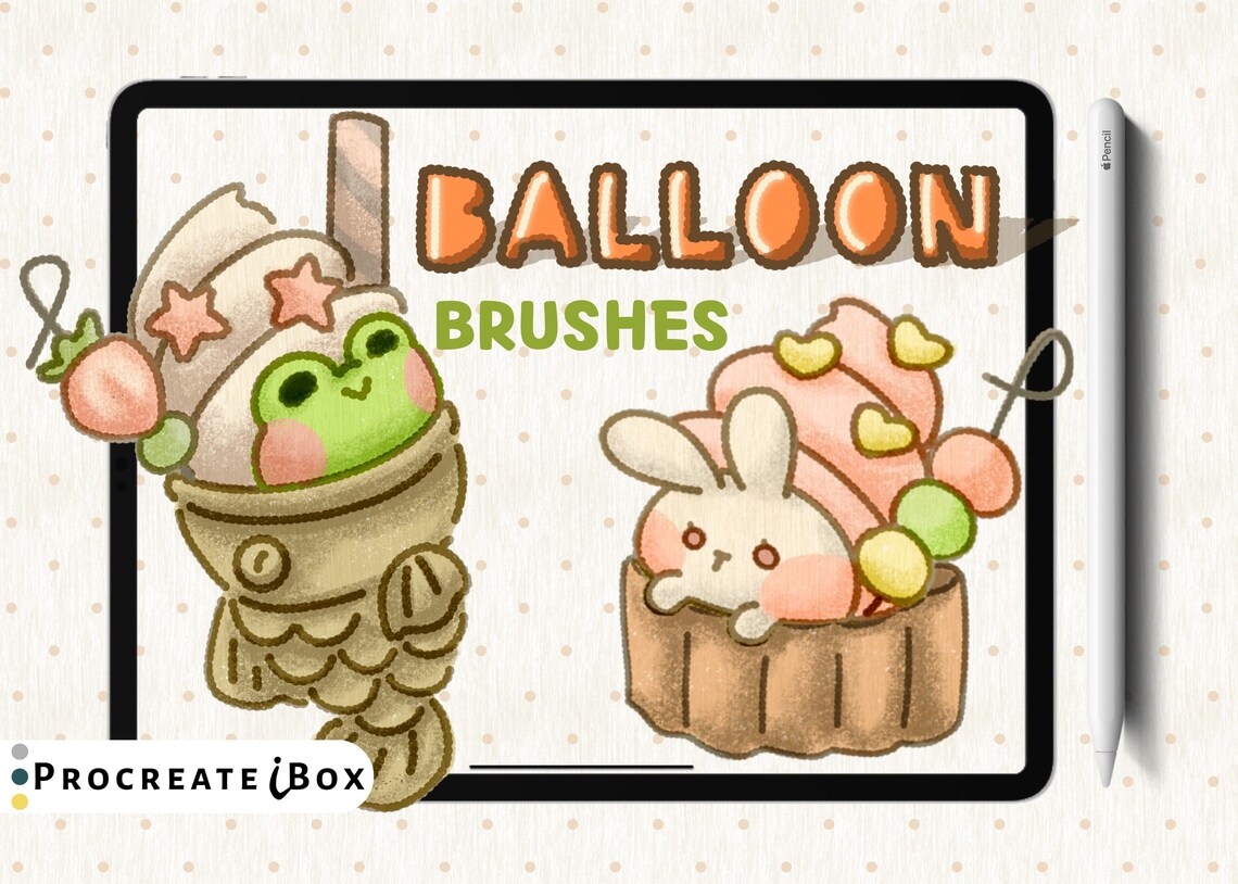 15 Procreate Doodle Brushes Procreate Texture Brushes Cute - Etsy