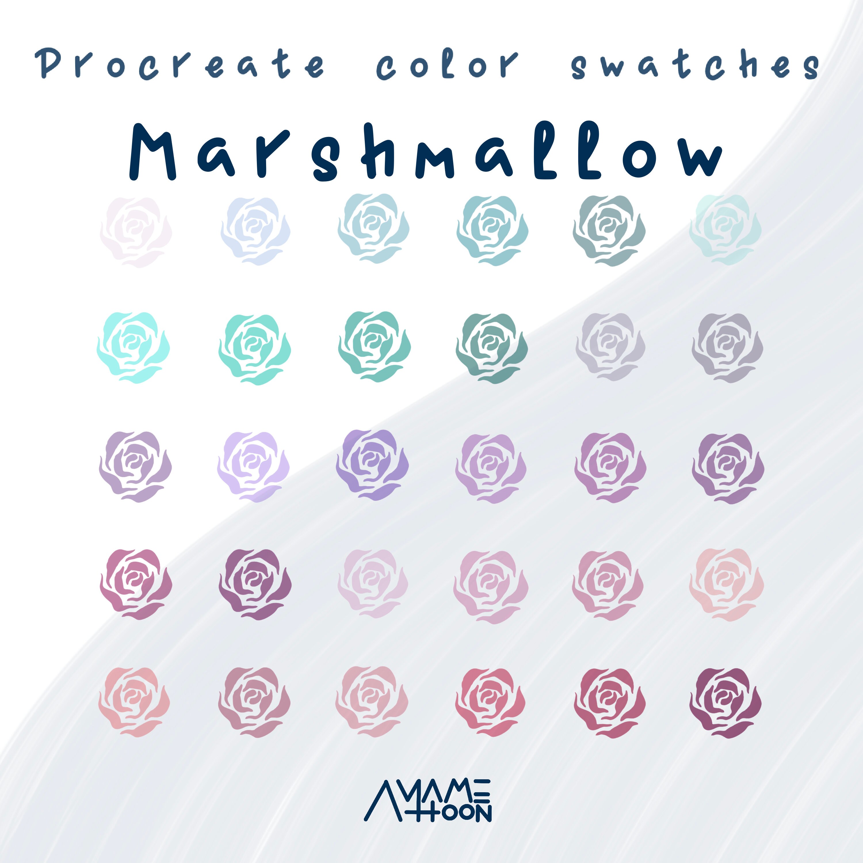 Procreate Color Palette Procreate Color Swatches Procreate - Etsy