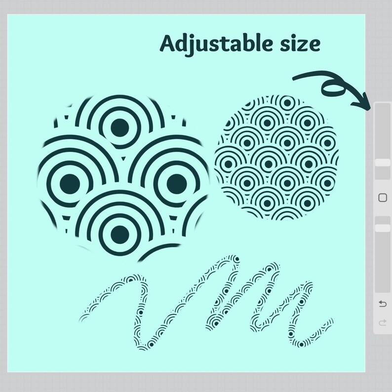 20 Japanese Procreate Pattern Brush Set 4 Japanese Pattern | Etsy