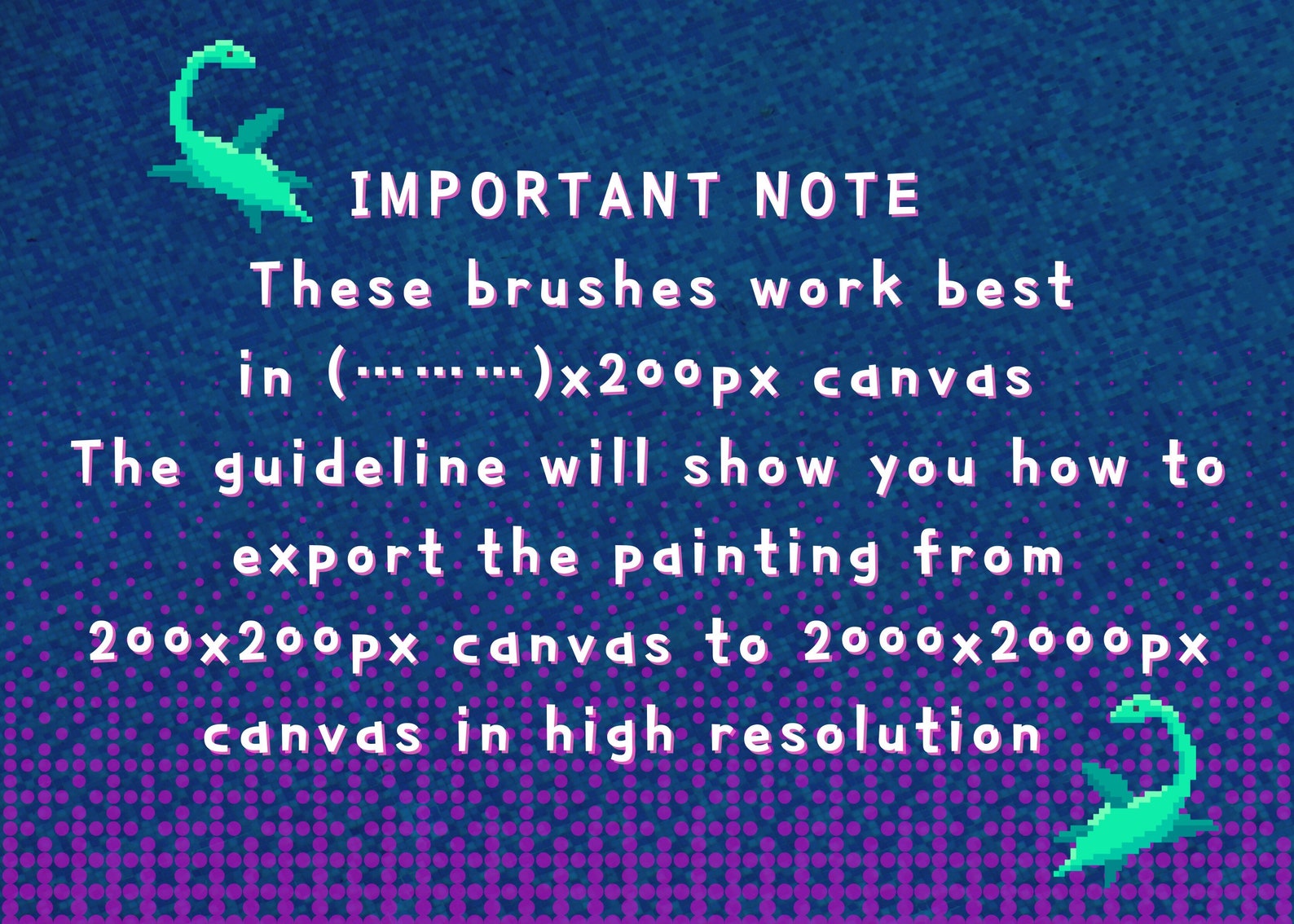 30 Procreate Pixel Pattern Brushes Pixel Art Pixel Pattern | Etsy