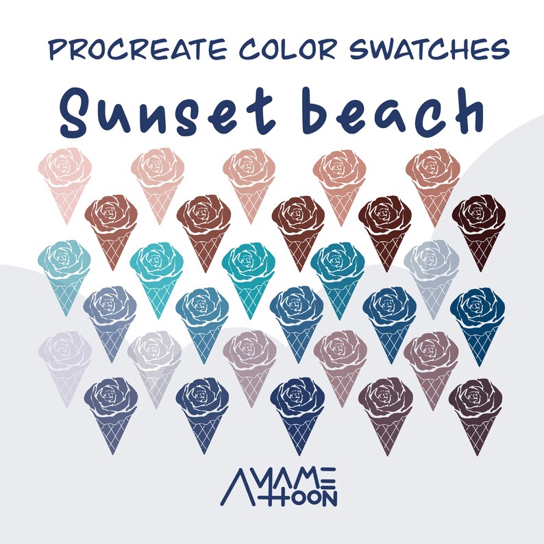 Procreate Color Palette Procreate Color Swatches Procreate | Etsy