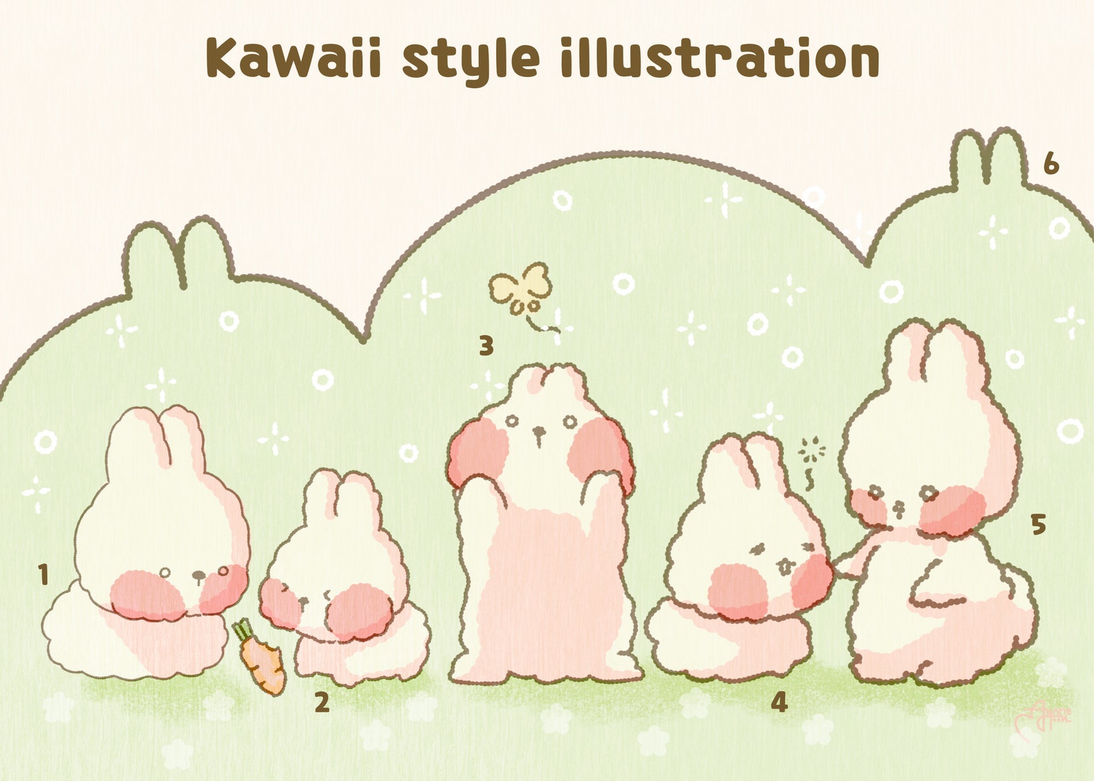 15 Procreate Doodle Brushes Procreate Texture Brushes Cute - Etsy