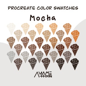 Procreate Color Palette | Procreate Color Swatches | Procreate Color ...