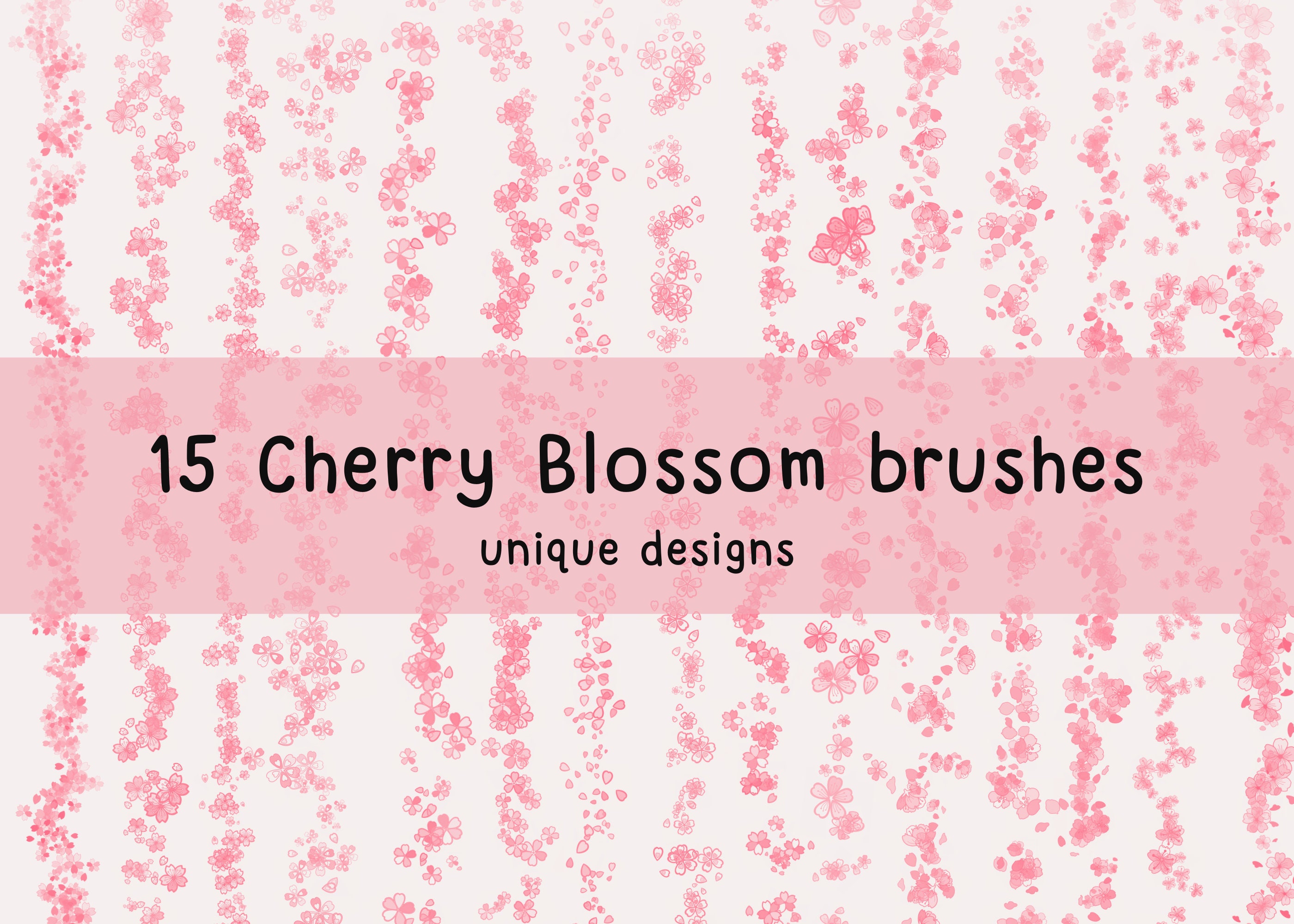 Procreate Sakura Brushes Procreate Anime Brushes Procreate - Etsy