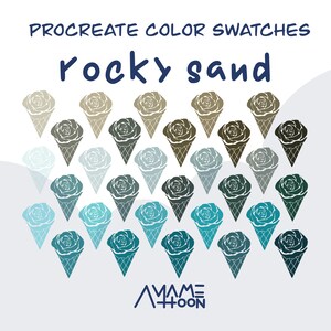 Procreate Color Palette | Procreate Color Swatches | Procreate Color ...