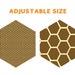 Procreate Hexagon Pattern Brushes Hexagon Procreate Stamps 10 Honey ...