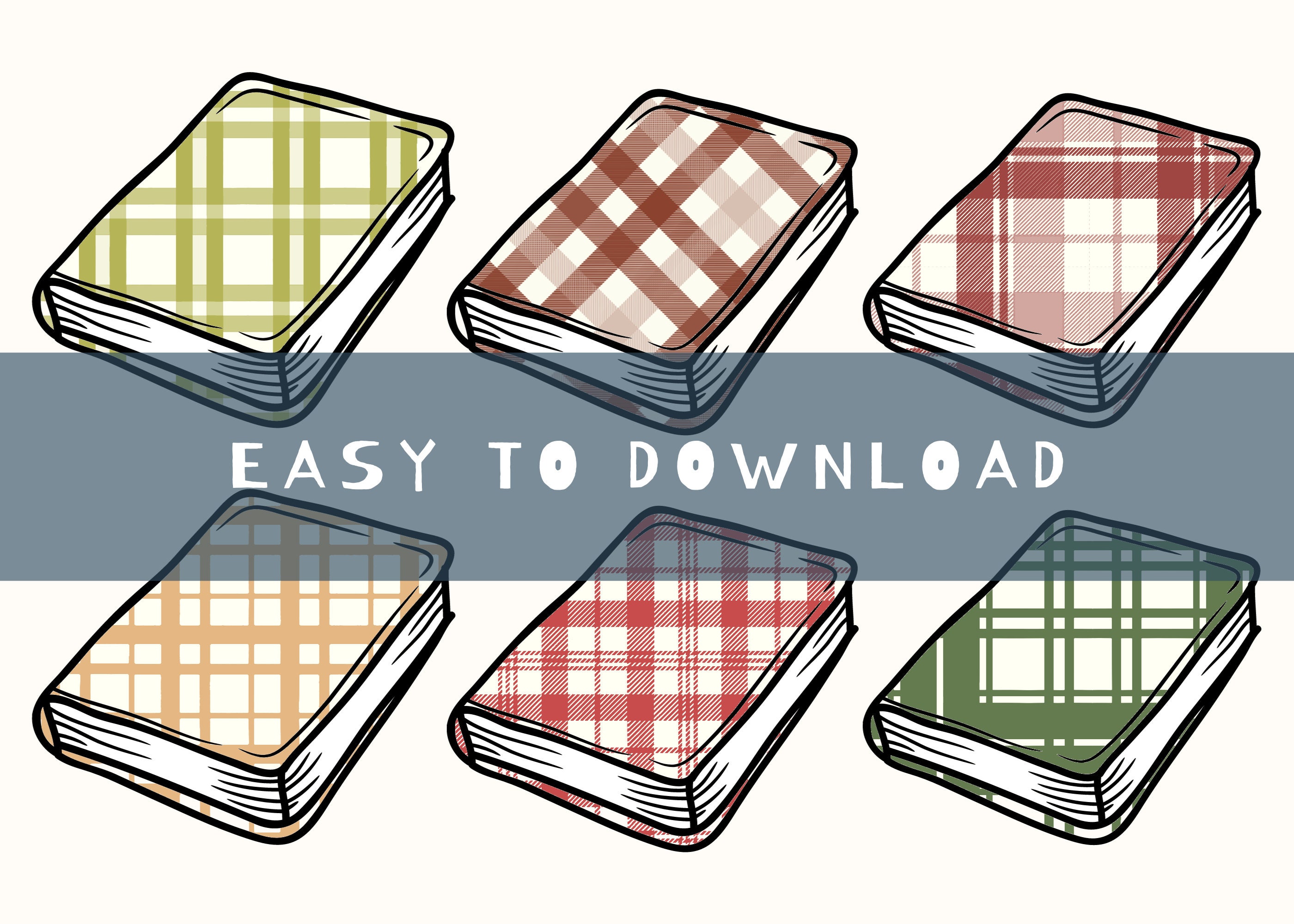 Plaid Pattern Procreate Brushes 30 Geometric Pattern Brushes - Etsy