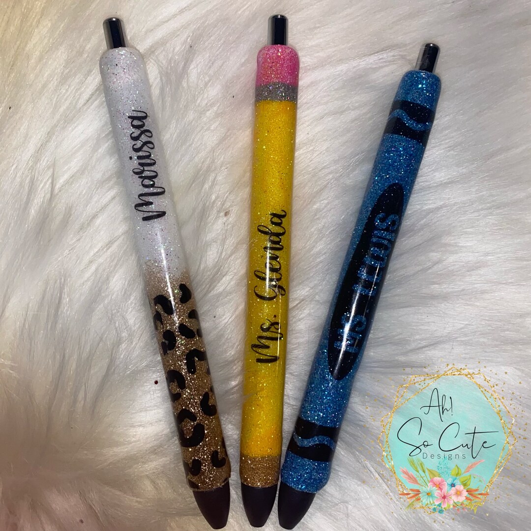 Crayon & Pencil Style Epoxy Pens - Etsy