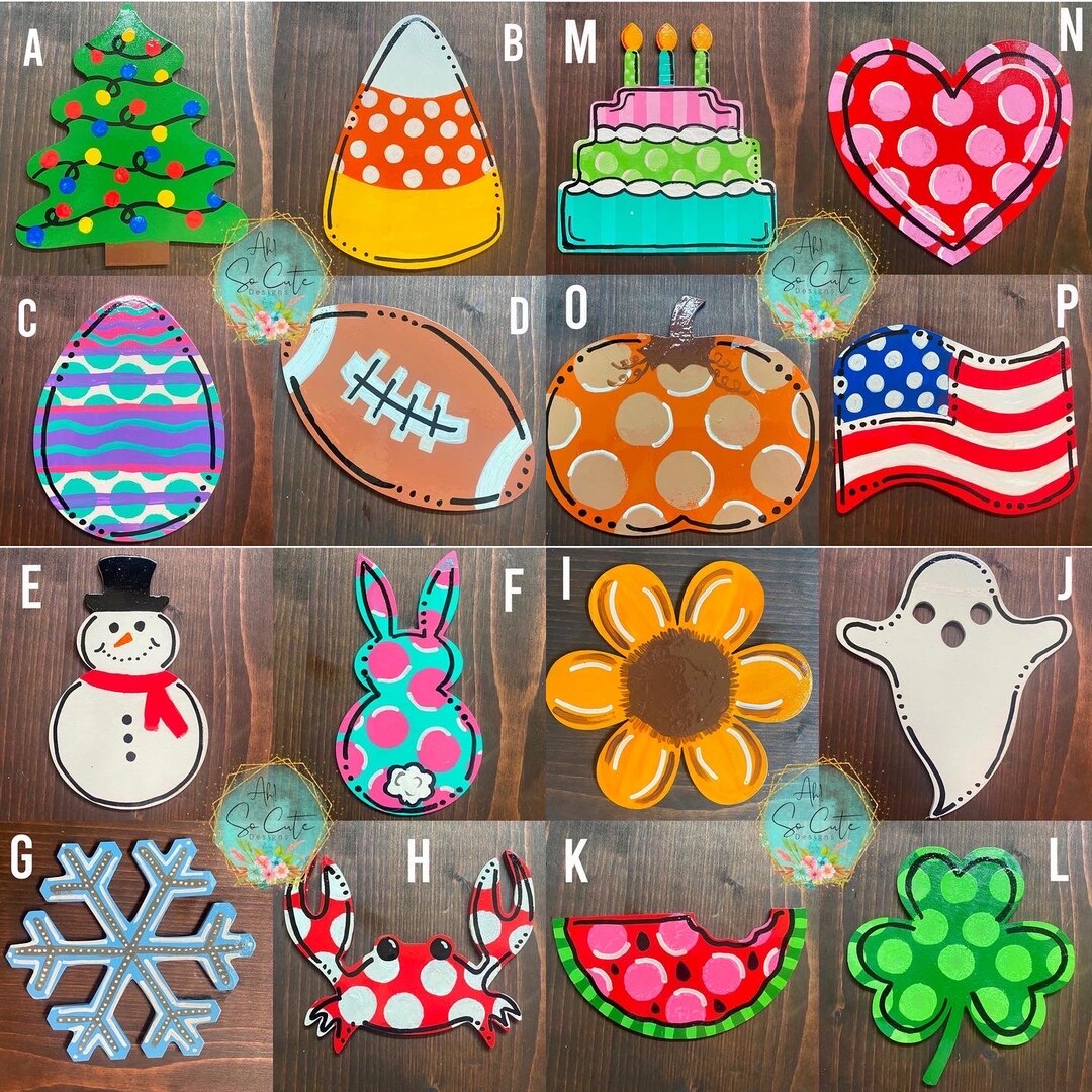 ATTACHMENTS for Interchangeable Welcome Sign - Etsy