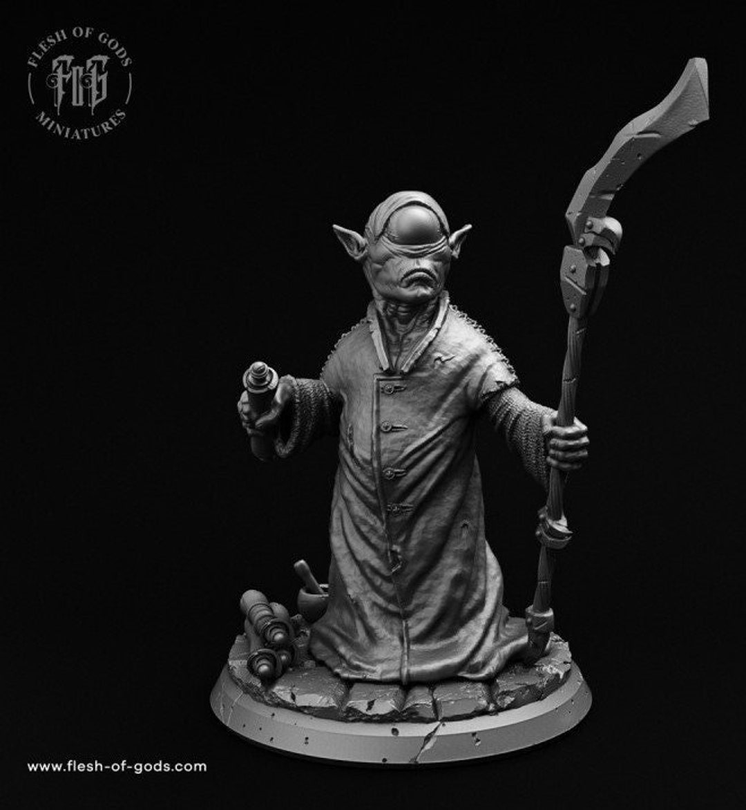 Gerold the Homunculus Miniature: Flesh of Gods RPG Figure - Etsy
