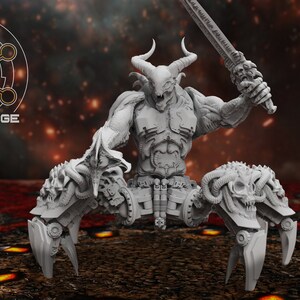Demonic Arachne Dreadnought Heroic Ideal for Tabletop Rpgs - Etsy