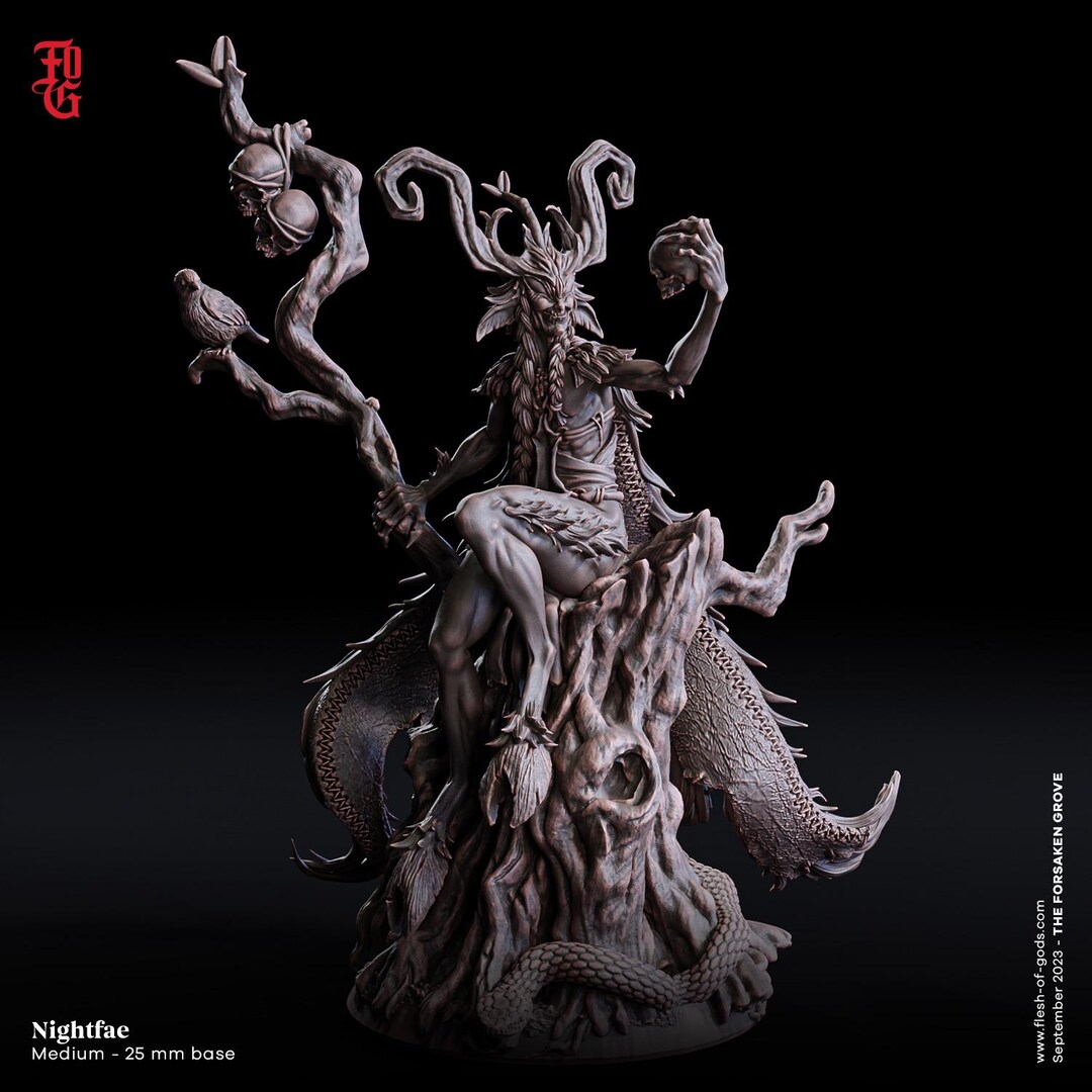 Nightfae | 32mm / 28mm / 75mm | Ideal for Tabletop Rpgs | Dungeons and ...