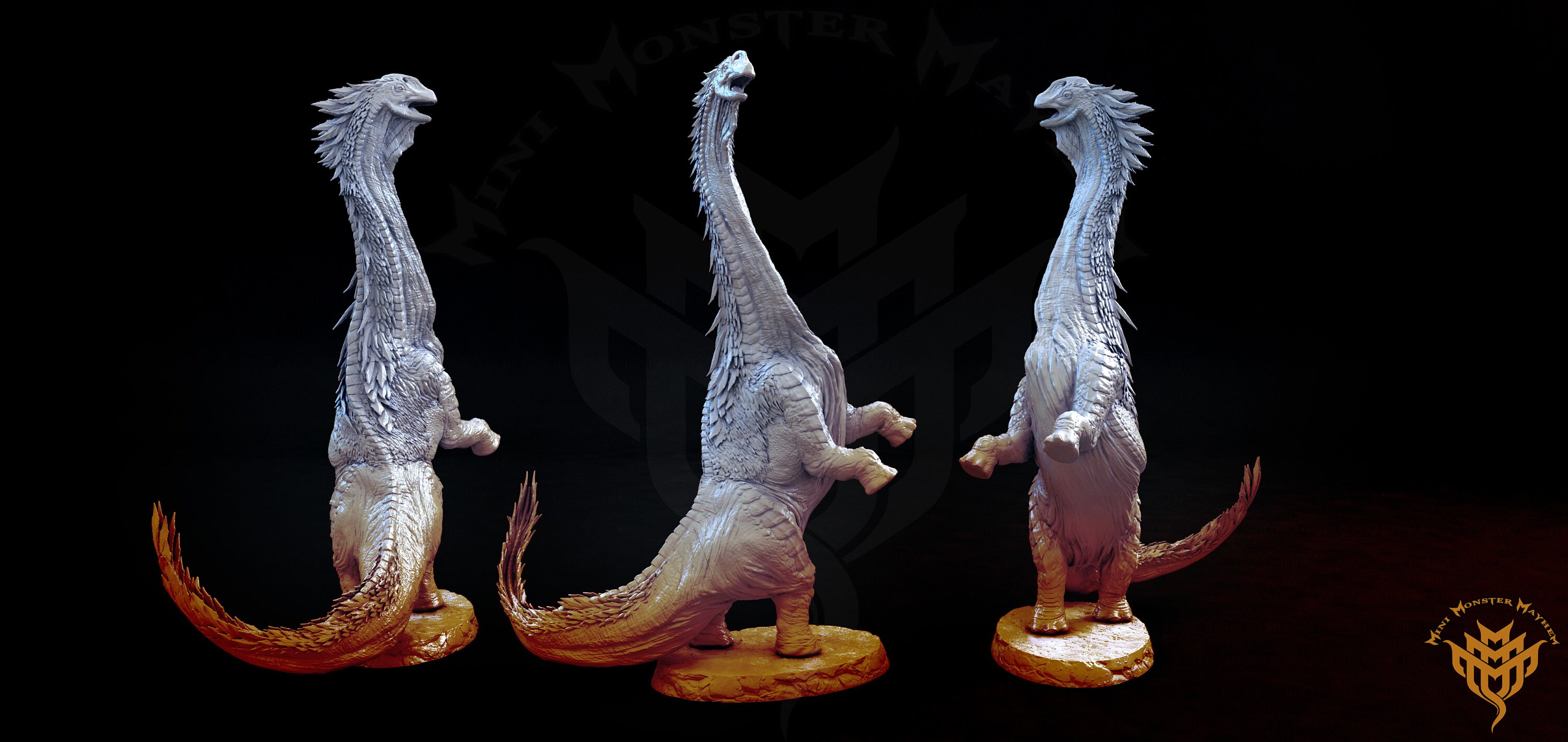 Long Neck Brontosaurus Ideal for Tabletop Rpgs Dungeons - Etsy UK