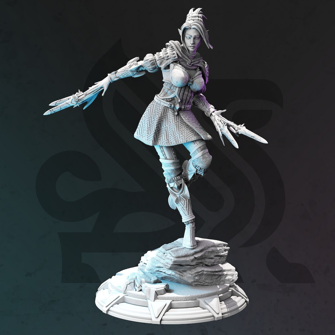 Calanar the Psionic Knife | Premium Resin DND Miniature | Hand Cleaned ...