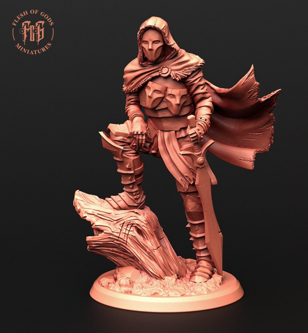 High Order Assassin | Premium Resin DND Miniature | Hand Cleaned | 28mm ...